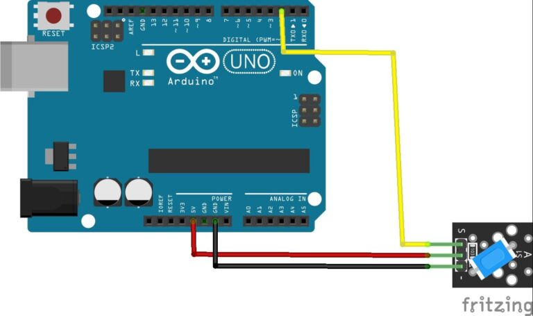 Ky 020 Tilt Switch Module Arduino Example